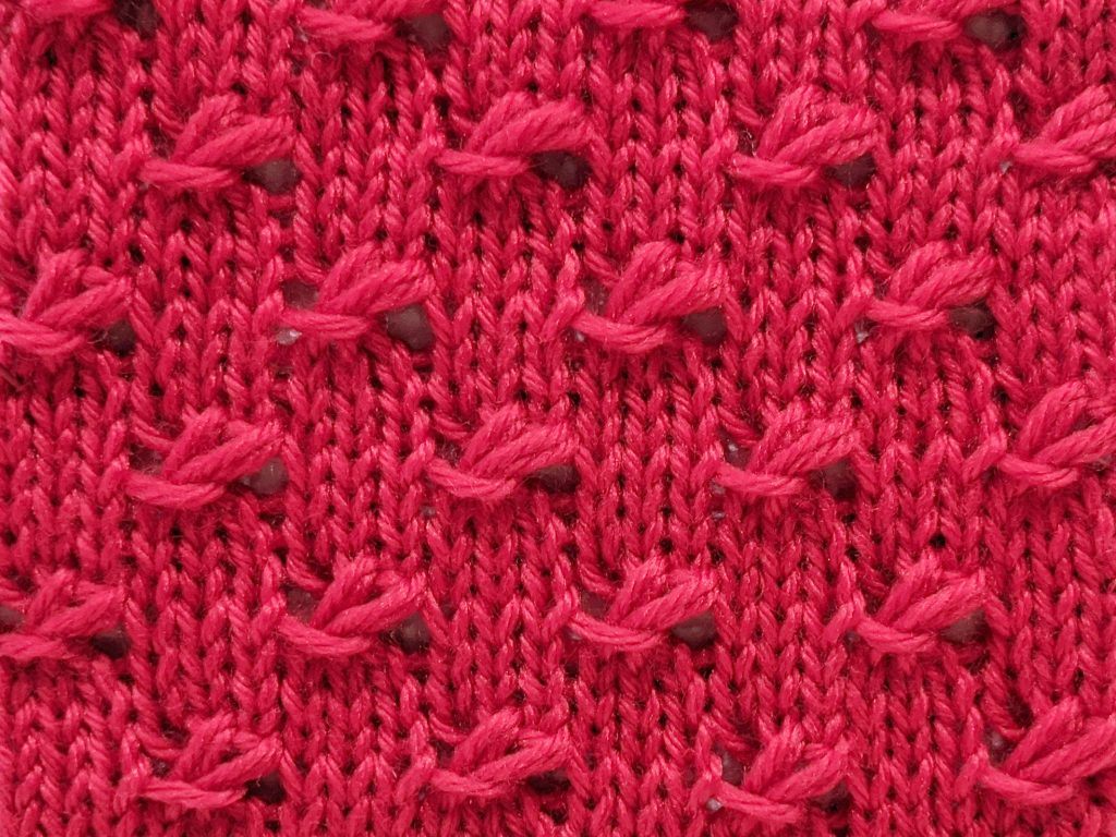 Exploring Elongated Stitches - WhartonKnits - Machine Knitting with ...